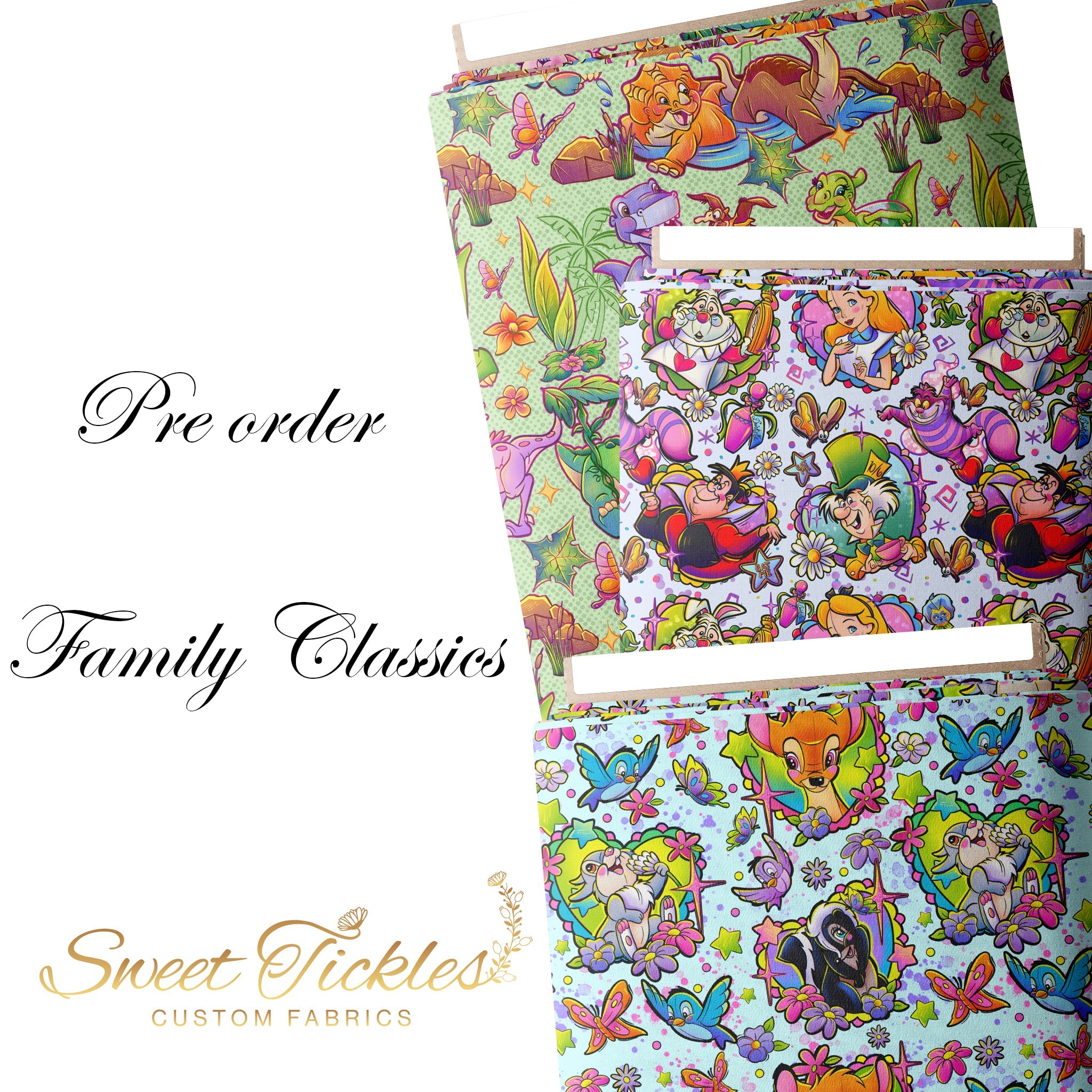 Preorder R72 Family Classics – Sweet Tickles Custom Fabrics