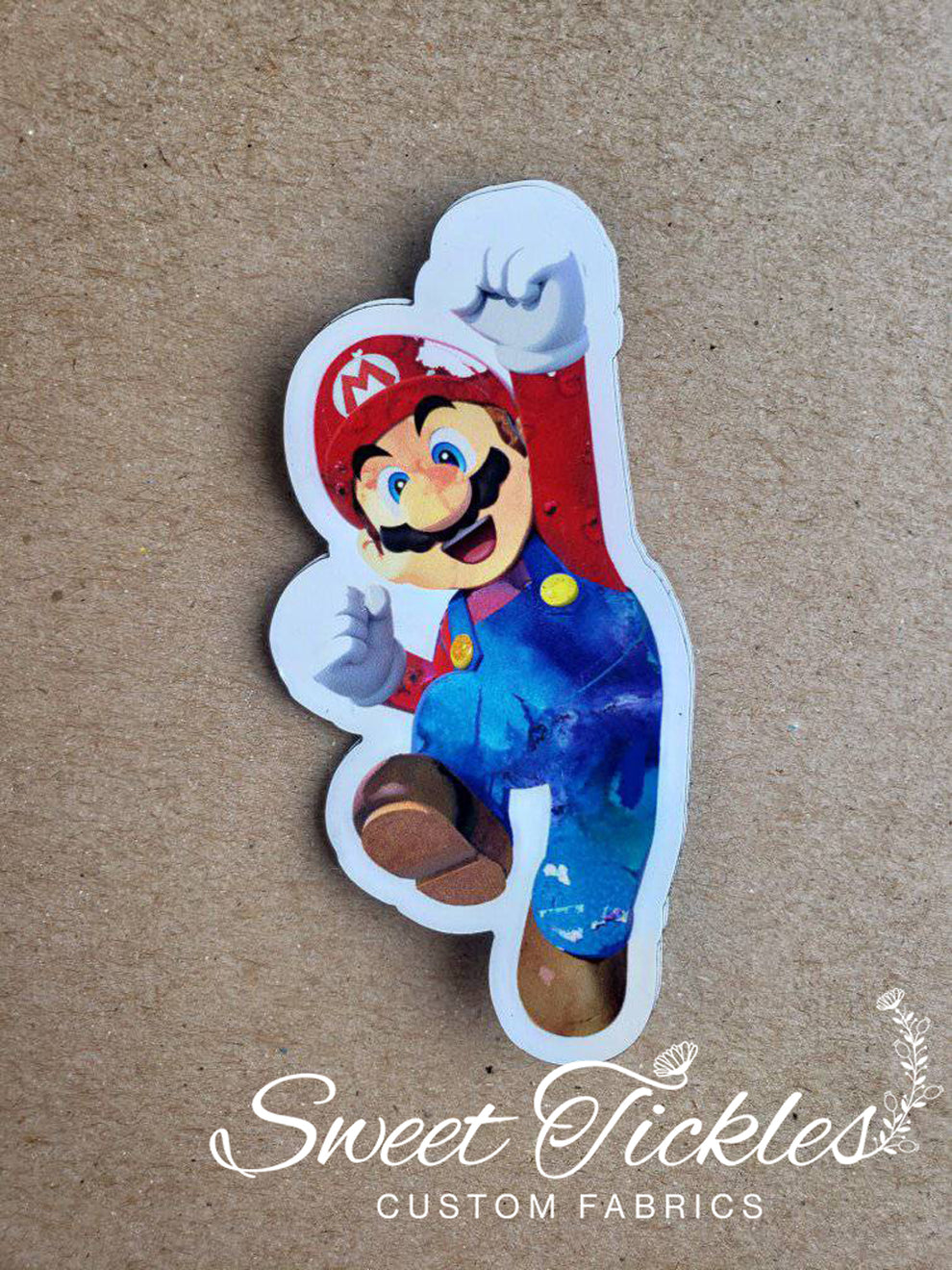 Retail Magnet Mario World – Sweet Tickles Custom Fabrics
