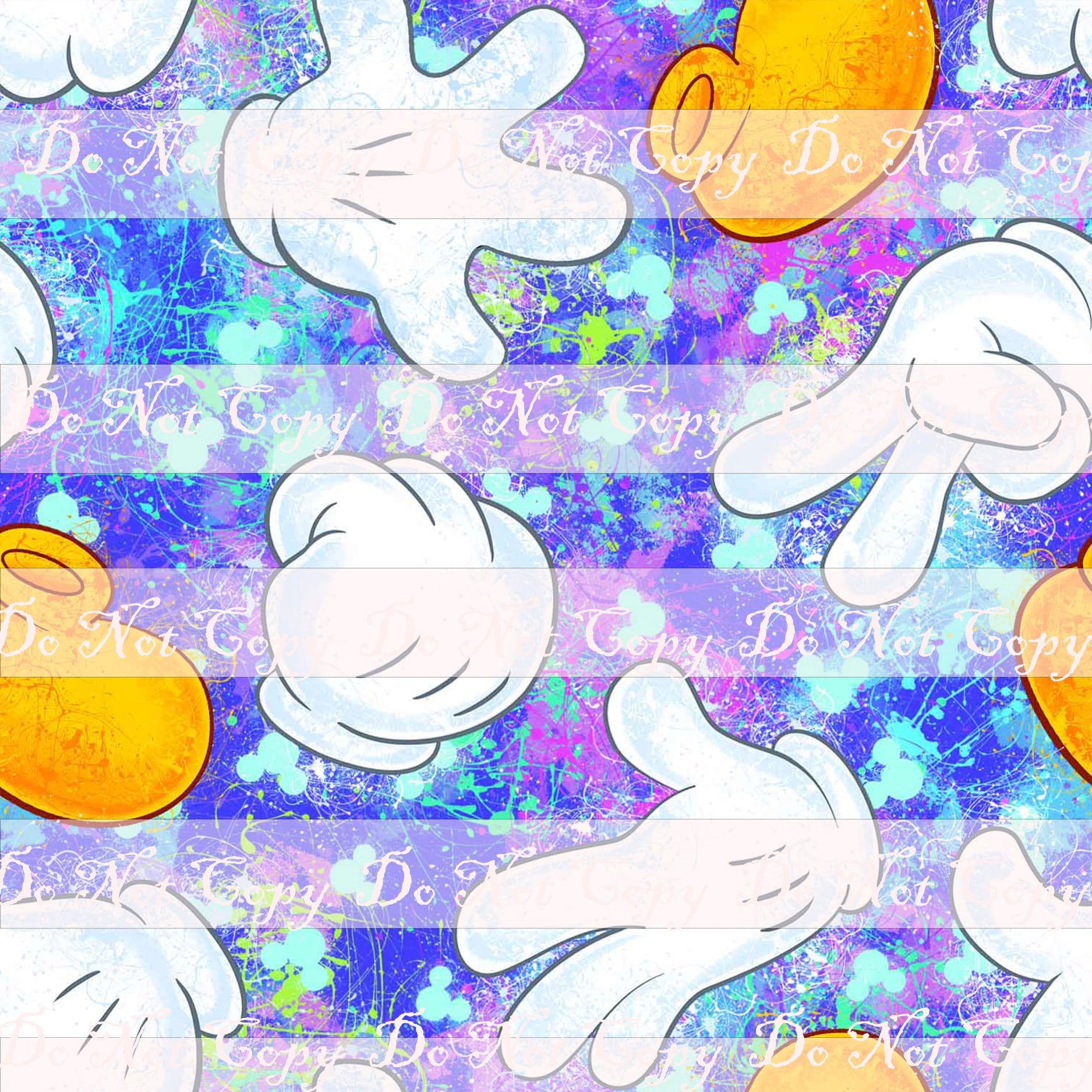 Retail- The Mouse Hands-Vinyl/ Faux Leather – Sweet Tickles Custom Fabrics